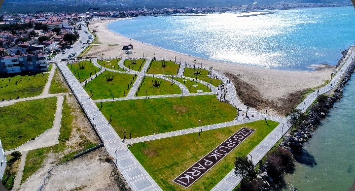 Mavi Bayraklı  Plaja Birkaç Dakika 1+1bahceli - Burhaniye