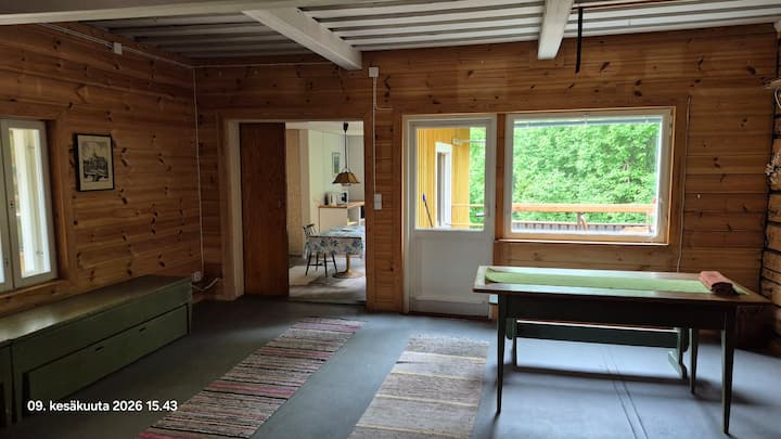 Monikäyttöinen Lomatalo Joen Ja Kosken Rannalla - Orivesi