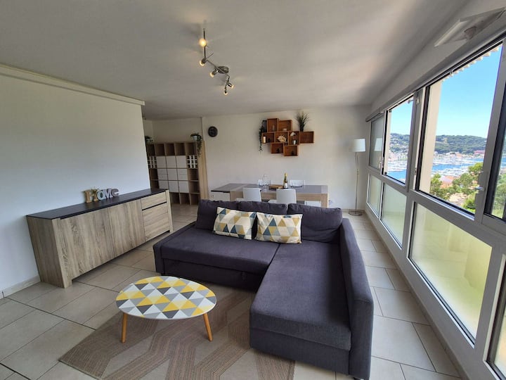 Chambres, Climatisé, Wifi, Vue Mer, Piscine - Saint-Mandrier-sur-Mer