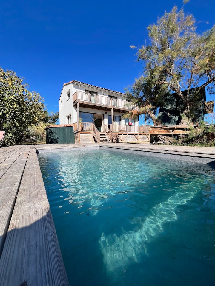 Villa Plage Et Piscine 8 Personnes - Frontignan