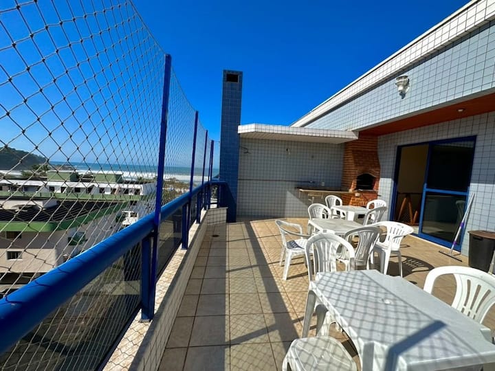 46m - Cob Duplex 5 Dorm Vista Mar Na Praia Grand - Ubatuba