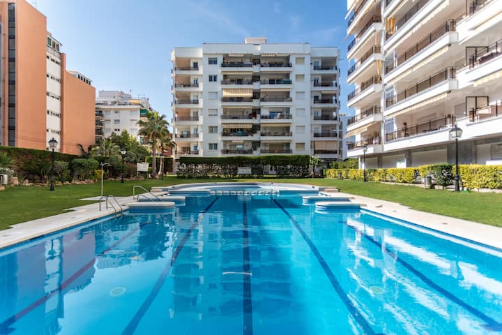 Charming Design Fenals Apartment With Pool - Lloret de Mar