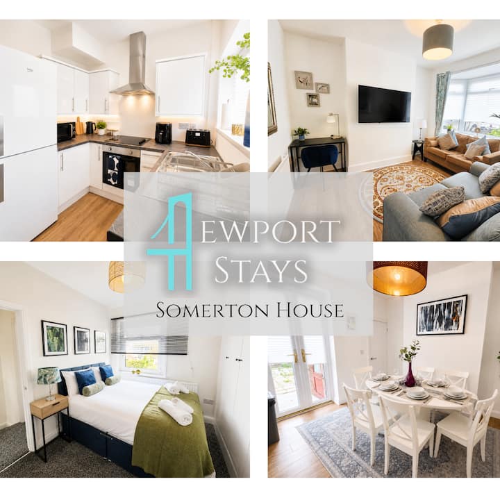Somerton House*sleeps 5*contractors*groups - Newport