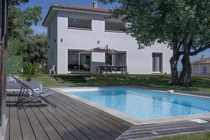 Villa D'architecte, Piscine Privée & Vue - Mimet