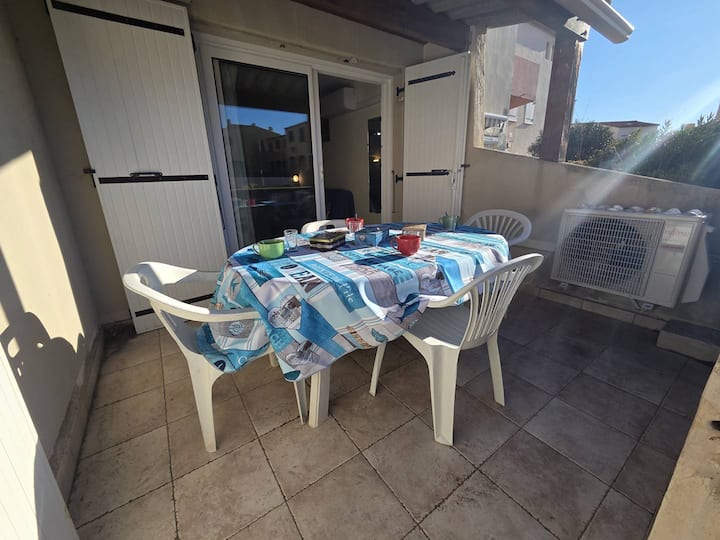 Studio Climatisé, Accès Plage - 3 Pers. - Agde