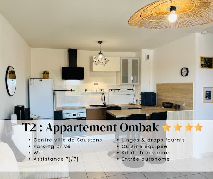 Appartement Ombak, à 10 Minutes Des Plages - Messanges