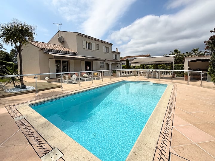 Villa Familiale Lou Miou Mougins Piscine - Mandelieu-la-Napoule
