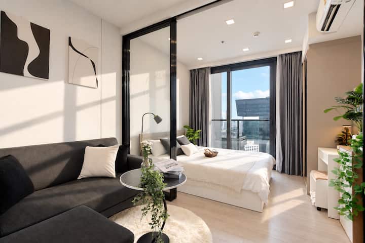 Asoke Rama 9 Mrt | Premium Skyline | Long Stay - Bangkok