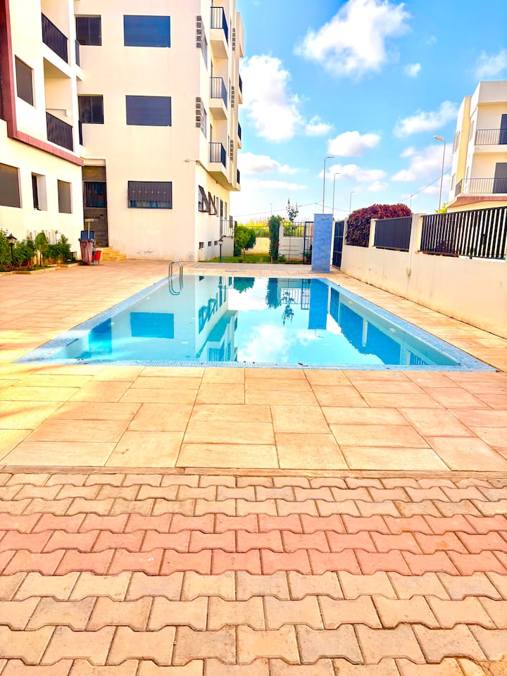 Superbe 3 Chambres Avec Piscine - Bouznika