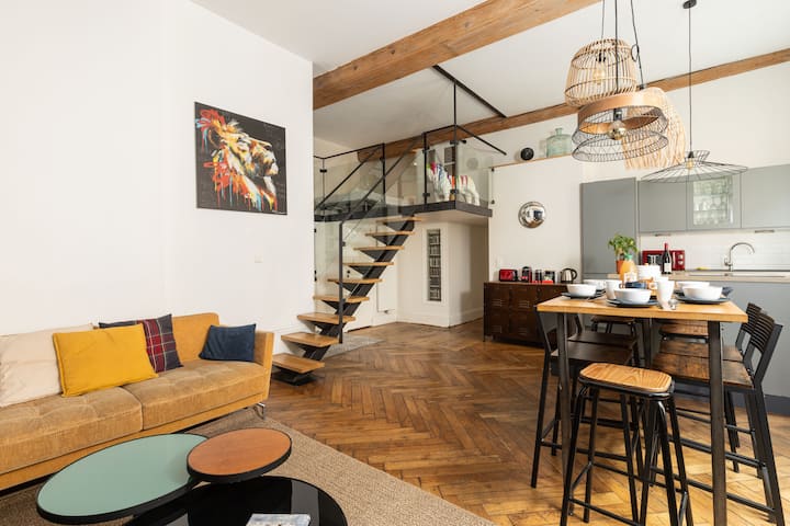 Dify – Appt Spacieux 4br/10p- Croix-rousse Center - Lyon