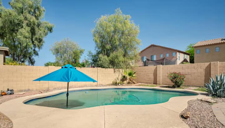 House In Maricopa With Pool And Backyard - Maricopa, AZ