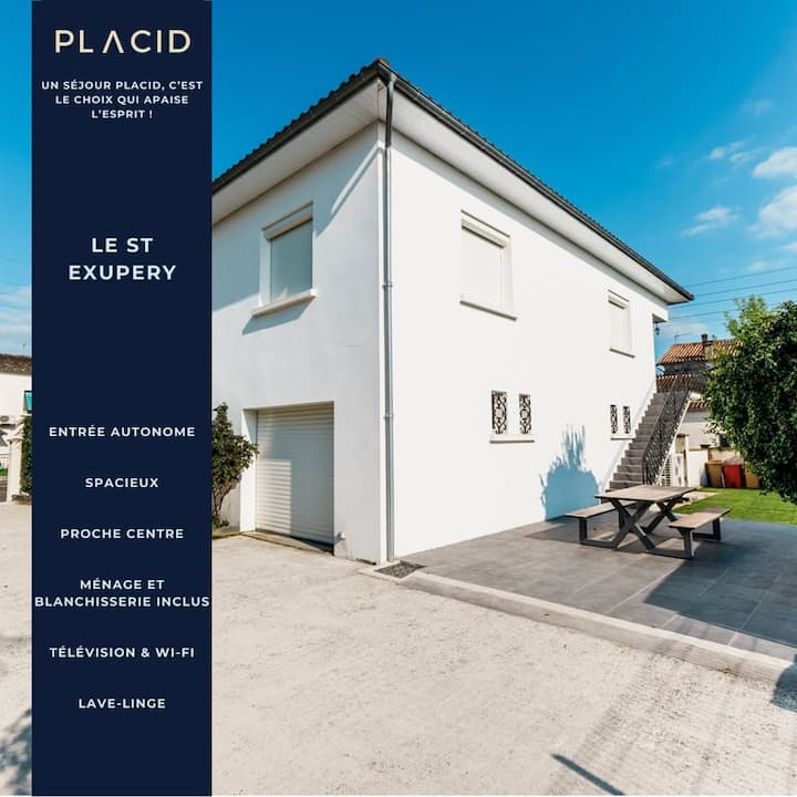 Le St Exupéry-libourne Centre-maison T5-jardin - Libourne