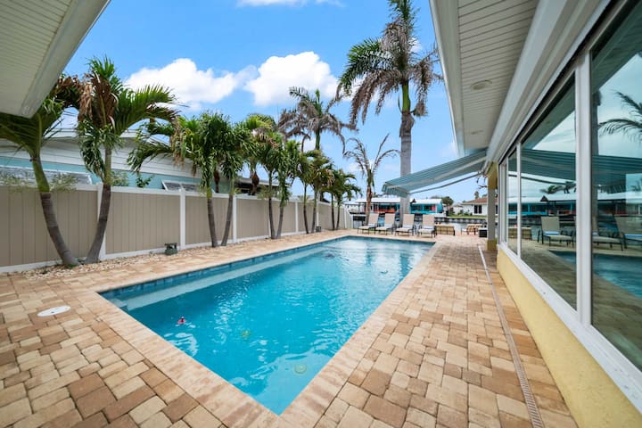 3br Canal Home W/ Pool & Backyard - Cocoa Beach, FL