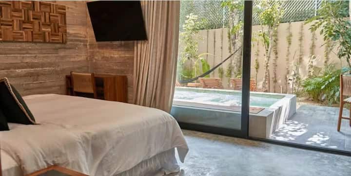 Dpto Con Hot Tub, Terraza Y Excelente Ubicación. - Mexico