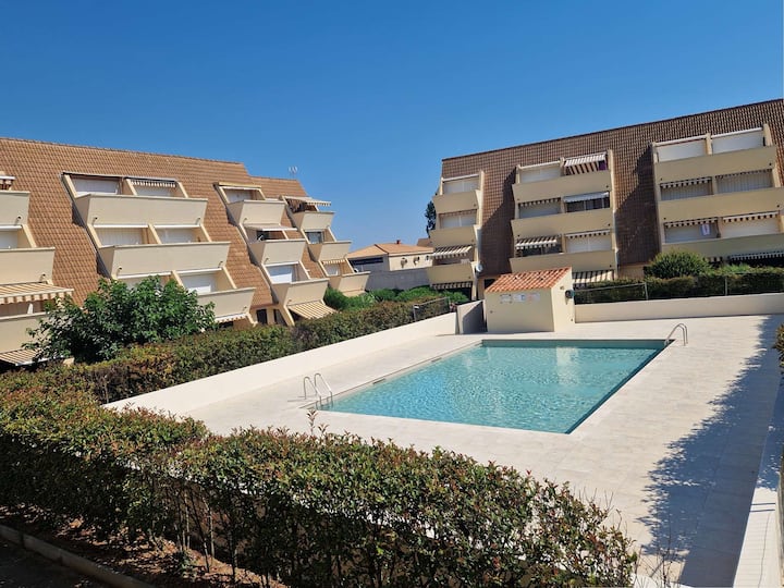 Appartement Avec Animaux Et Parking - 4 Pers. - Marseillan