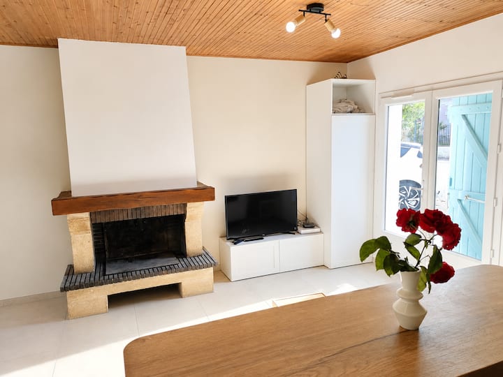 Maison Cosy Et Familiale, 3 Minutes De La Mer - Plage des Conches