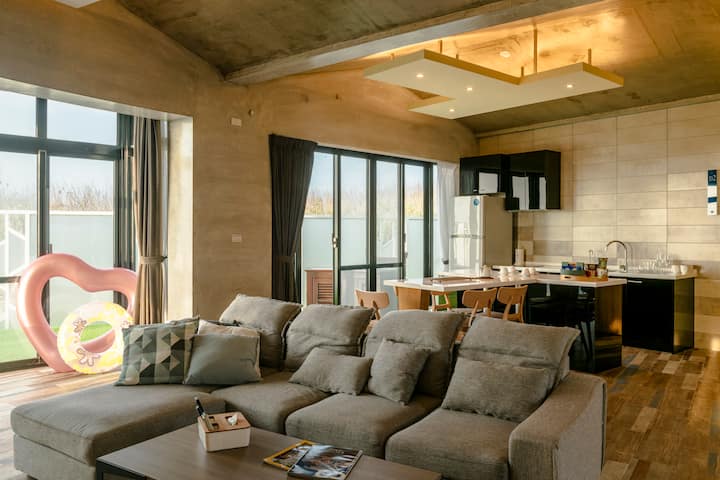 Villa D｜雙臥室獨棟別墅
旅行想簡單一點：住得安靜、動線順、回來就能立刻放鬆的雙臥室別墅 - Penghu County