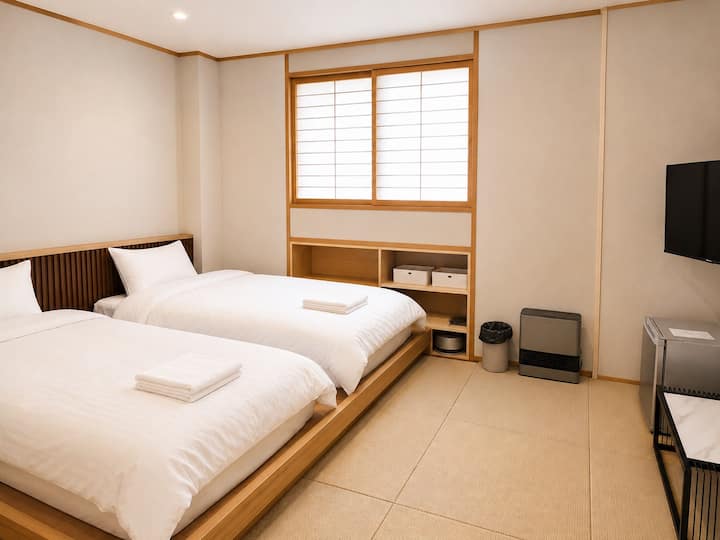 蔵王温泉スキー場Ski-in&ski-out/zao Sunvalley Hotel/202 - Yamagata, Japan