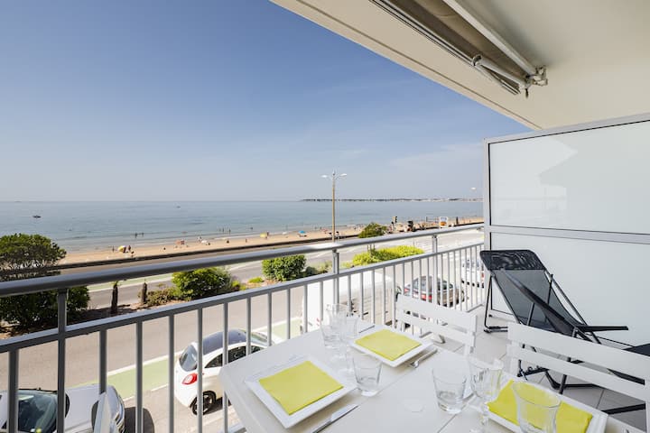 Studio Face Mer Terrasse & Accès Direct Plage - La Baule-Escoublac