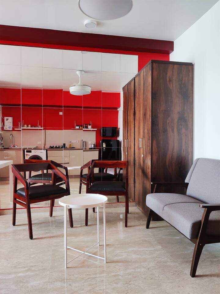 Red Ecstasy & Balcony Bliss @ Hiranandani Estate - Thane