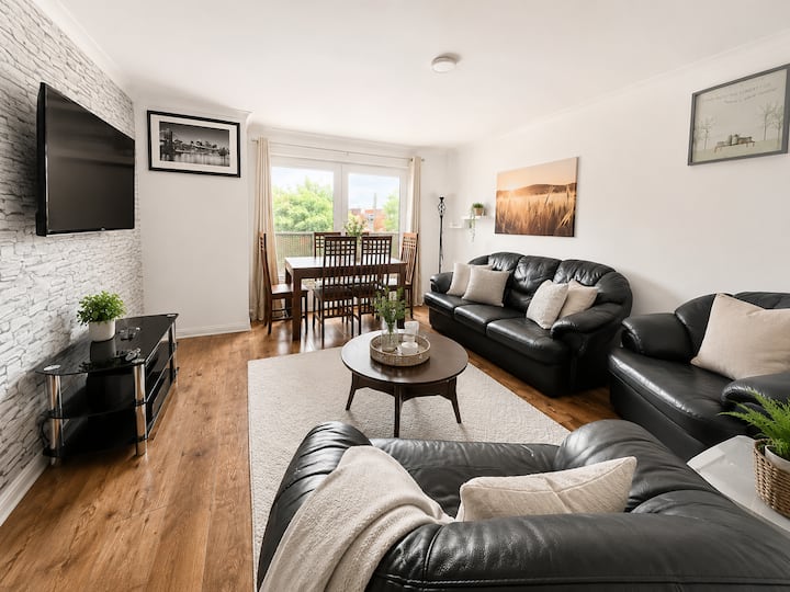 2br, Sleeps 4, Free Parking, Walk Dist > City Cent - Glasgow