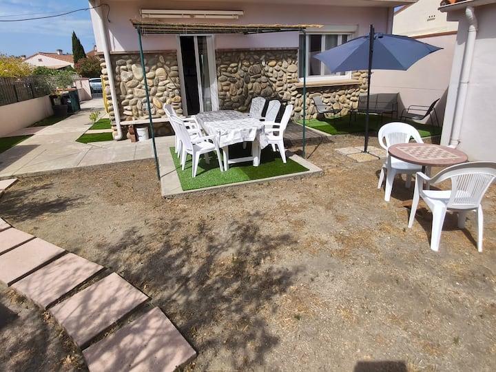 Appartement, Jardin, Parking à 500m De La Plage - Saint-Cyprien