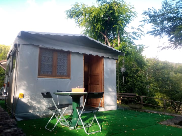 Roulotte Con Veranda Coperta E Cucina Completa - Levanto