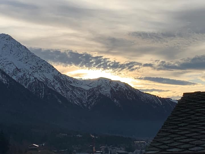 Appart Familial Chamonix (7 Pers) Vue Mont Blanc - Les Houches