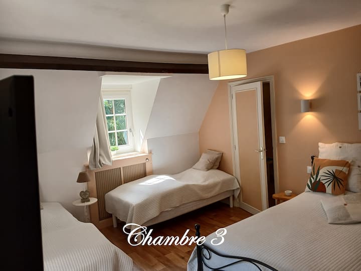 Le Manoir Du Tertre
: Chambre 3 - Merlimont