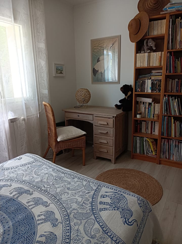 Chambre Chez L'habitant Salle De Bain, Jardin. - Marsanne
