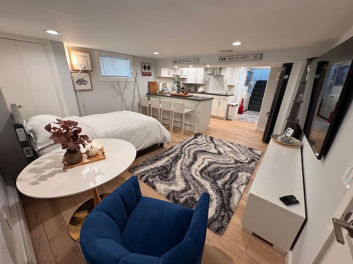 Cozy Modern Private Apartment Near Nyc & Metlife - 클리프턴