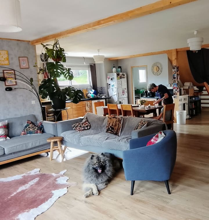 Appartement Entre Lac Et Montagnes. - Bellevaux