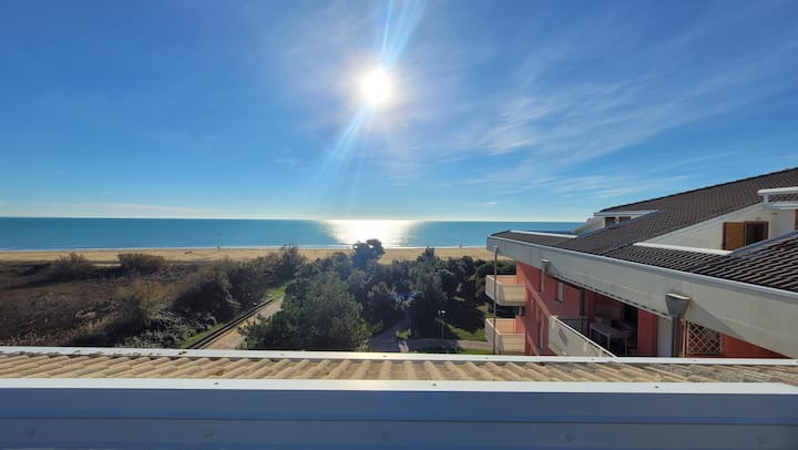 Biloba D - Quadrilocale Con Bella Vista Mare - Bibione