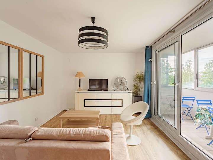 Appartement Avec Parking, Proche Plages - 4 Pers. - Anglet