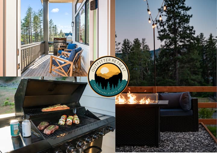 4br, Hot Tub, Fire Pit, Game Rm & Hidden Speakeasy - Cle Elum, WA