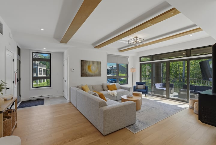 Verbier Serenity Stay | Modern 3bdr | Pool & Spa - Mont-Tremblant