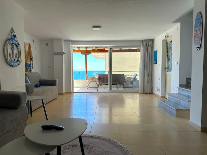 House, W Sea View And Private Parking - Sleeps 10 - Albanie