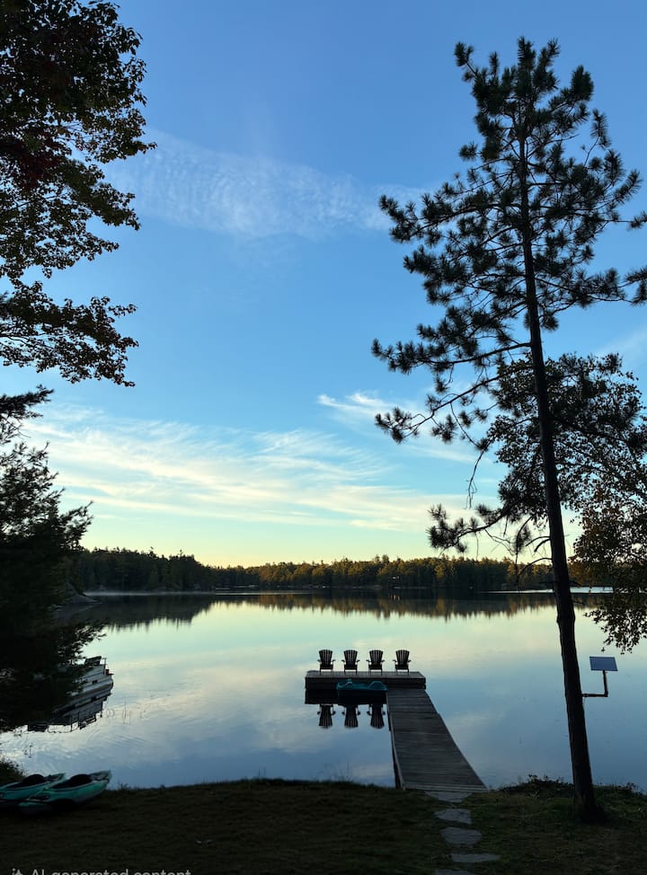 Winterized Muskoka Lakefront W Sandy Entrance - Gravenhurst
