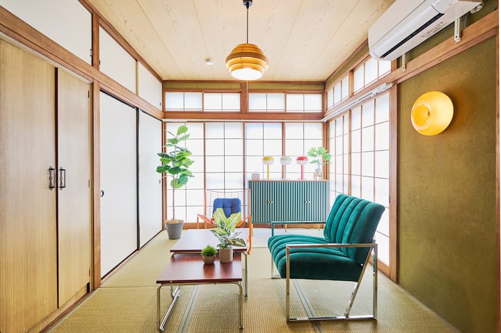 Historic Koedo Kawagoe Stay | Sleeps 6 | Projector - Kawagoe