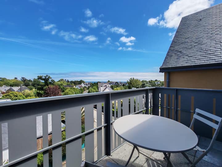 Y304 - Studio Vue Mer Proche Plage - Loctudy