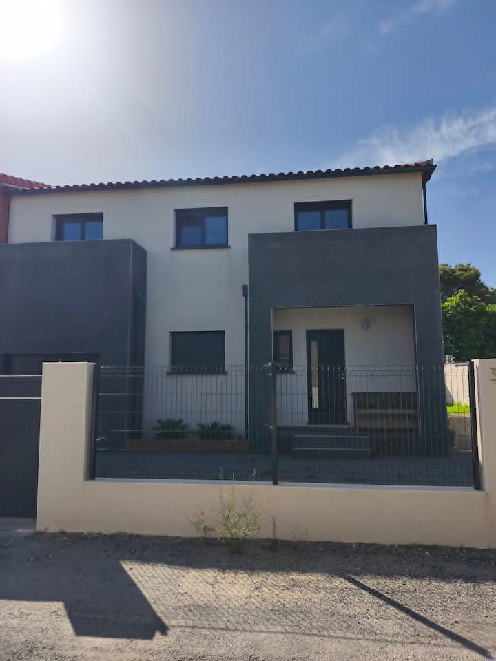 Chez Greg Et Virg, Villa Contempo Proche Plage - Sainte-Marie-la-Mer
