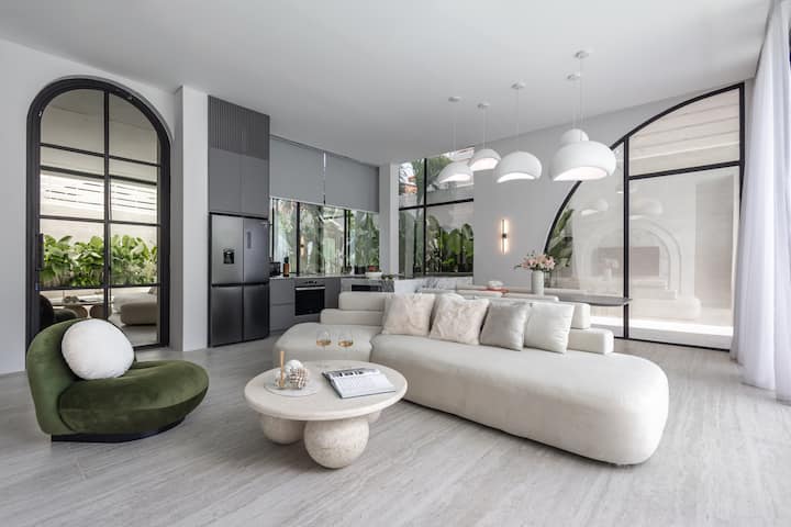 Amare Villa 4 - Elegant, Modern, Fireplace, Canggu - Seminyak
