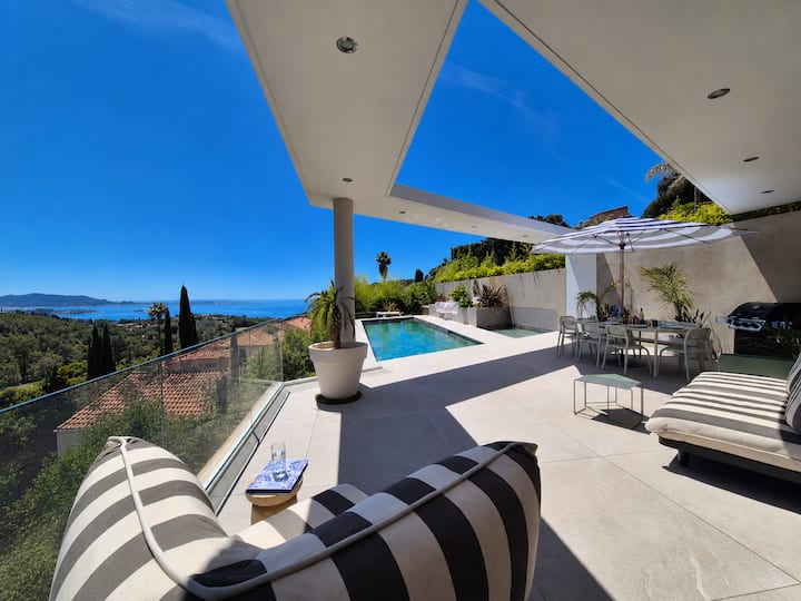 Villa Philomène - Piscine - Jacuzzi - Vue Mer - Saint-Cyr-sur-Mer