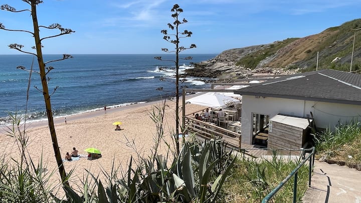Nice Beach Apartment With Sea View Terrace - Lourinhã
