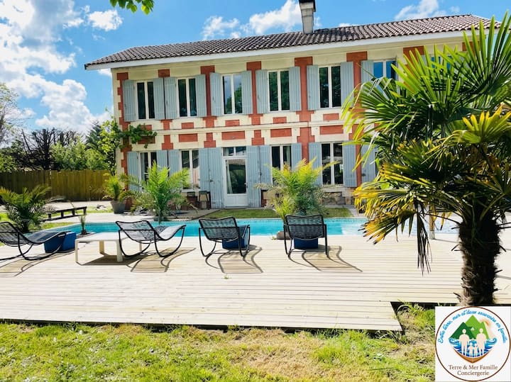 Villa Saint Armand Piscine, Idéale Famille - Salles