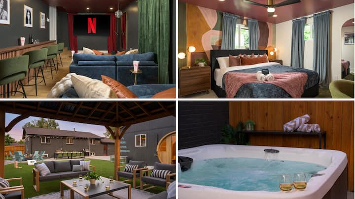 Social Haus, Theater, Sleeps 20, Sauna, Cold Plung - Denver, CO