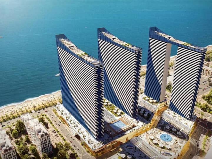 Luxury Sea View Apartment - Orbi City A (21 Floor) - 巴統