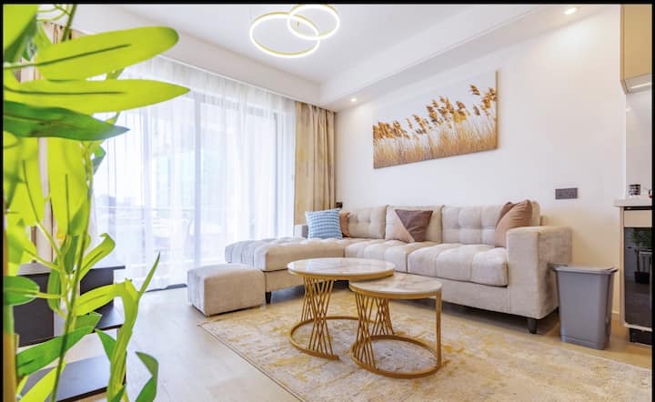 Stylish Apartment| Rooftop Pool | Top Area|gym| - Nairobi