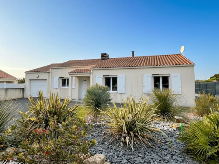 Maison Idéale, Proche Centre - 6 Pers. - Brem-sur-Mer