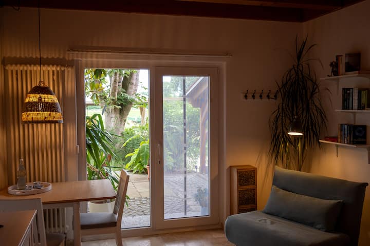 Kleines Wohlfühlapartment Mit Terrasse Und Garten - Müllheim